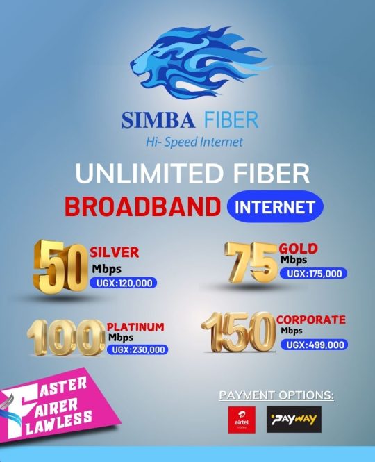 Uganda's Fastest Fiber Optic Internet - Simba Fiber Uganda