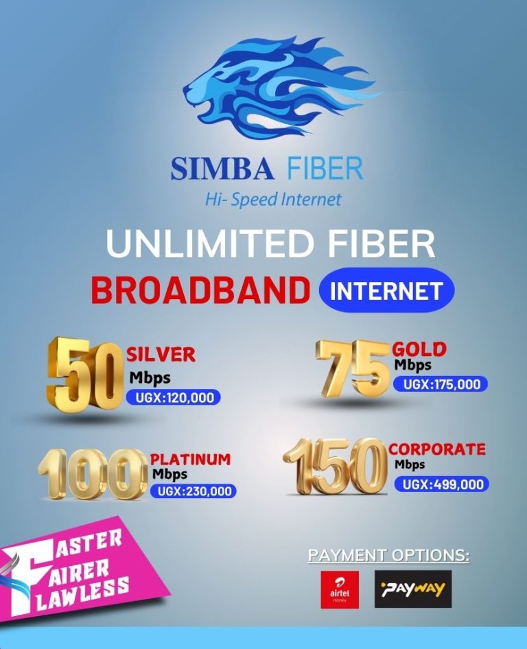 Uganda's Fastest Fiber Optic Internet - Simba Fiber Uganda