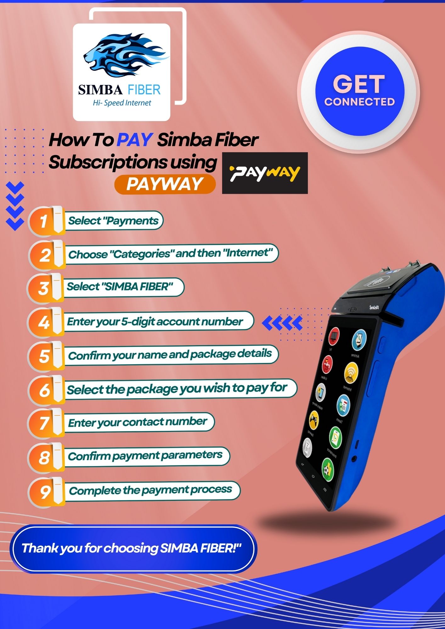 Payments - Simba Fiber Uganda
